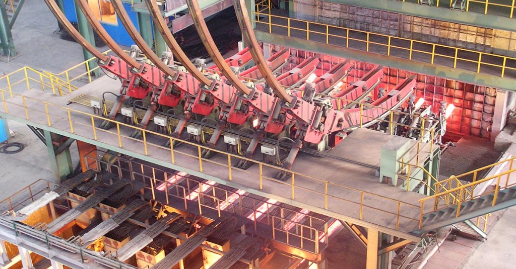 Horizontal Continuous Casting Machine Used in Steel Casting Industry